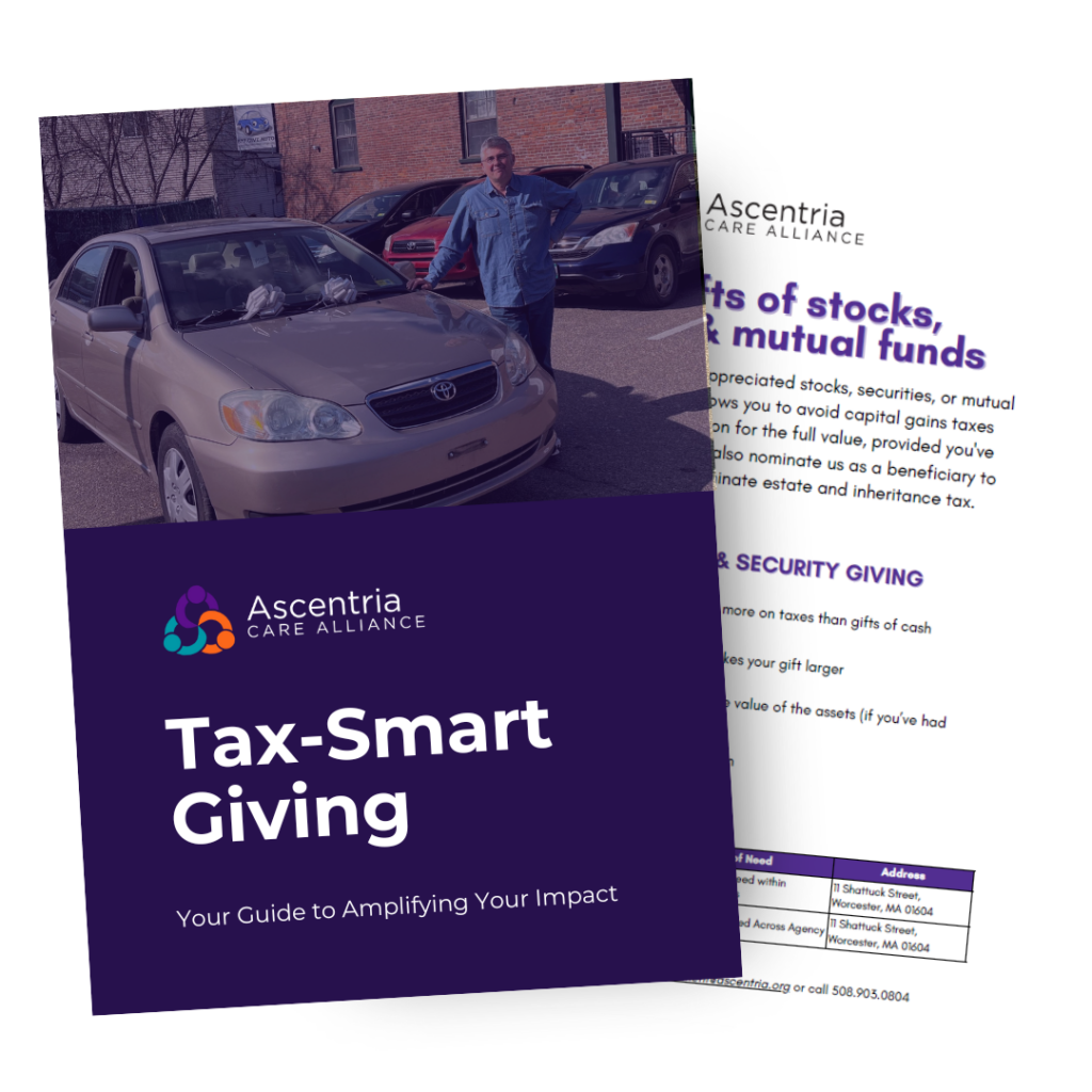 Investment Giving - Ascentria Care Alliance